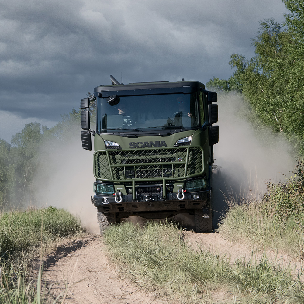 Defence solutions built on reliability | Scania Global