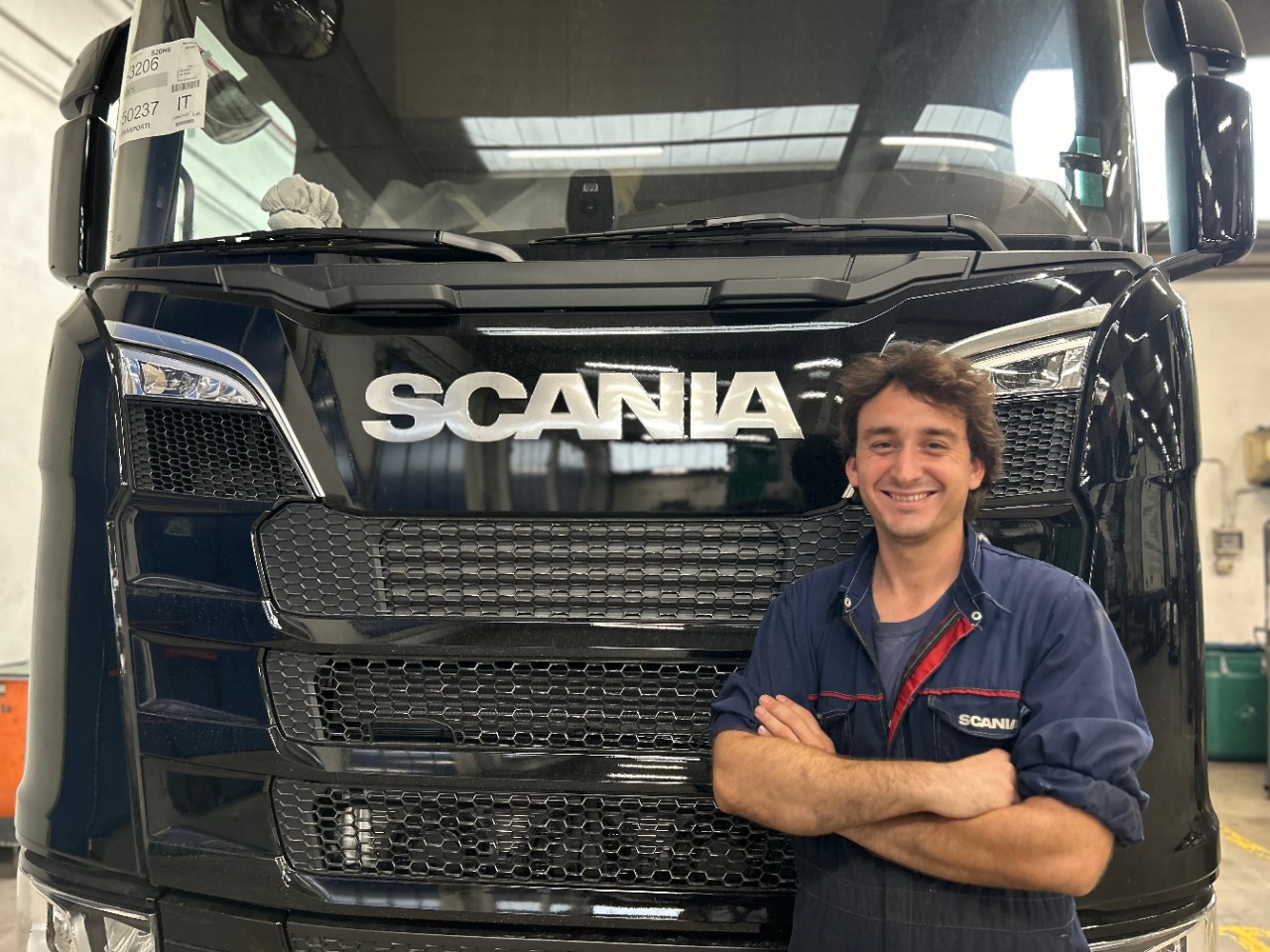 Michele Affini, vicecapo officina per il service Scania Rangoni&Affini ...