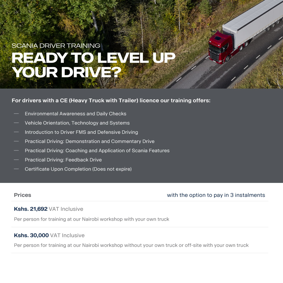 Driver Training | Scania Kenya