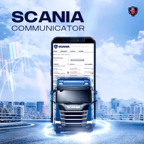 SCANIA COMMUNICATOR / TELEMETRIA SCANIA