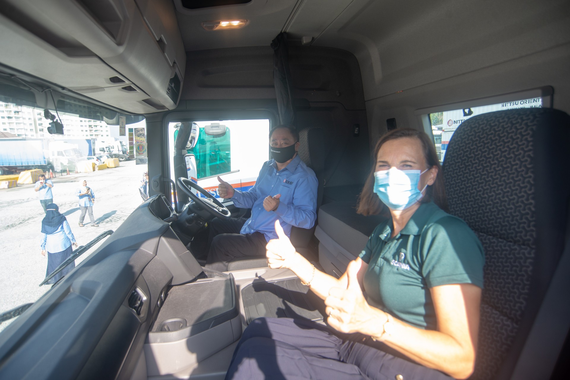 NITTSU TRANSPORT SERVICE IS THE FIRST INTERNATIONAL TRUCK FLEET IN ...