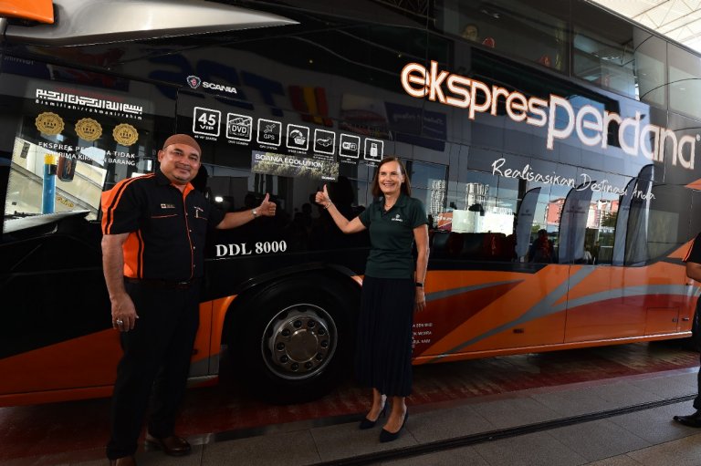 PERDANA GROUP SIGNS MAINTENANCE CONTRACTS AND ECOLUTION PARTNERSHIP WHILE RECEIVING NEW SCANIA ...