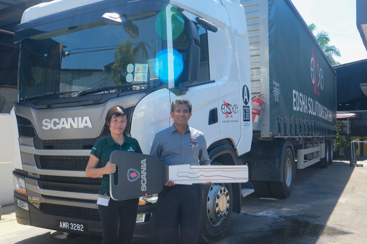 SCANIA AND EDSHA SOLUTIONS CONTINUES TO DRIVE SUSTAINABILITY IN WASTE MANAGEMENT TOGETHER ...