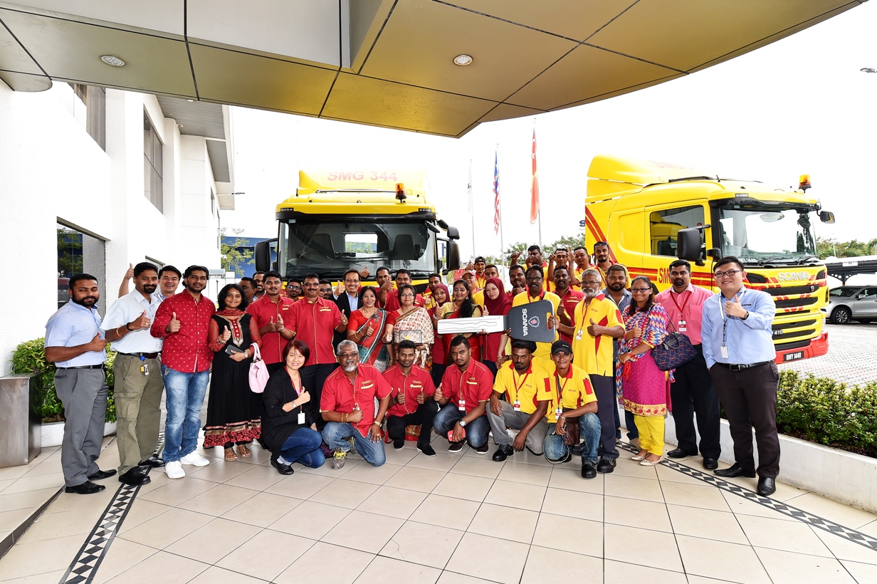 SMG MEGA SAPPIRE CONTINUES TO EXPAND ITS FLEET WITH SCANIA TRUCKS | Scania Malaysia