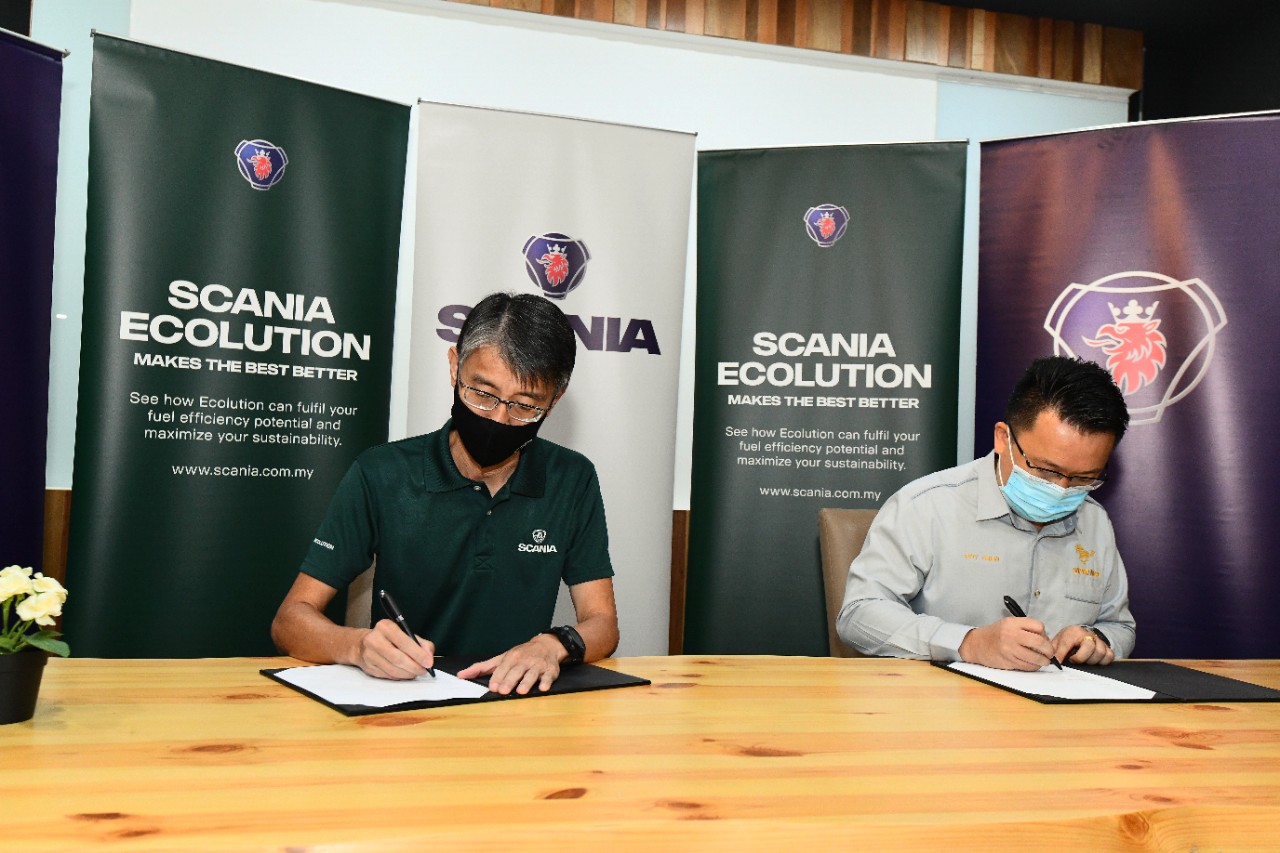 SUPERNICE, FIRST IN NORTHERN REGION TO SIGN UP FOR SCANIA ECOLUTION | Scania Malaysia