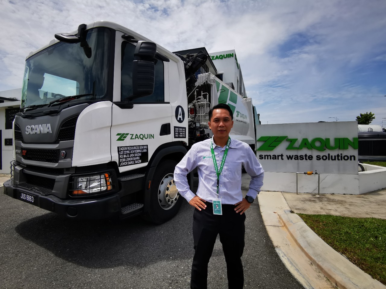 ZAQUIN RECEIVES DELIVERY OF FIRST SCANIA XT RIGID NTG FOR FIRST SMART ...