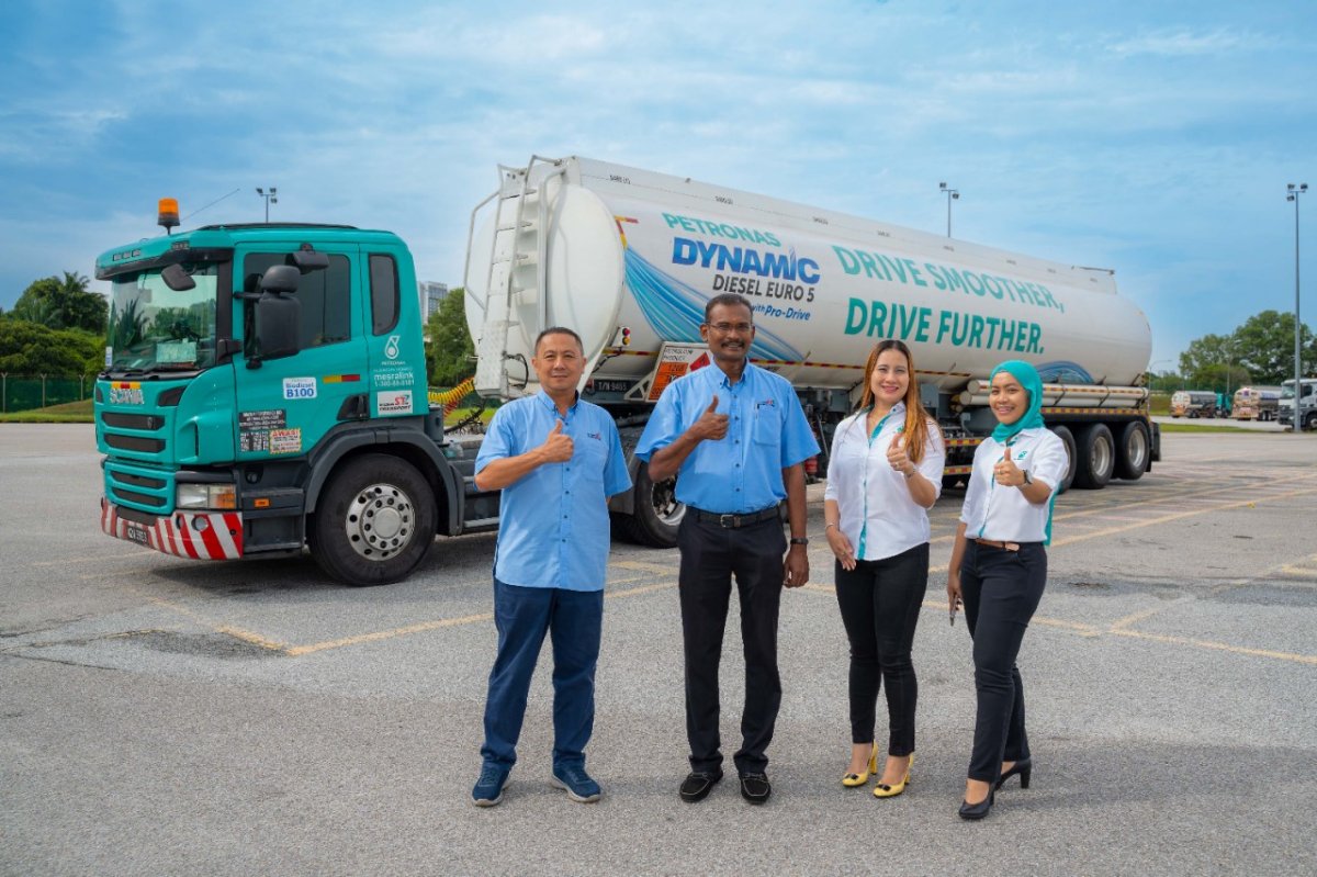 SCANIA WITH B100 BIODIESEL FROM PETRONAS PROVEN RELIABLE IN SHAZIMAN ...