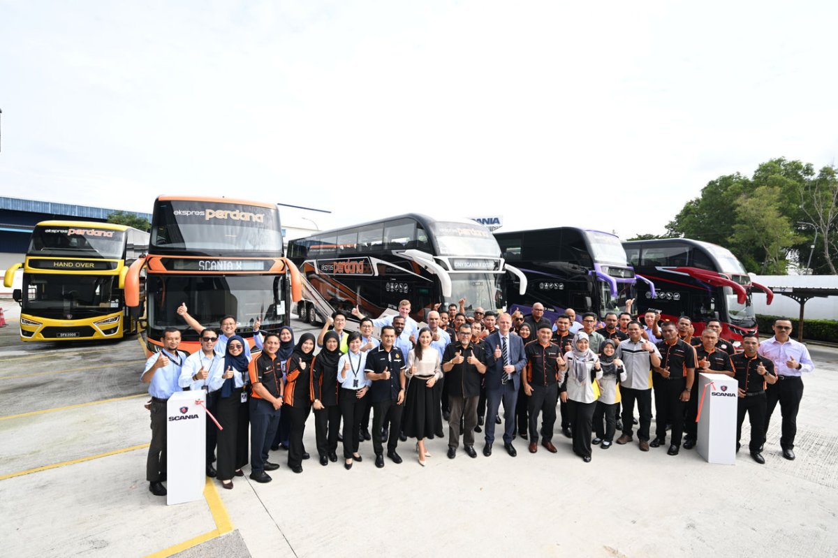 EKSPRES PERDANA EXPANDS ITS FLEET WITH THE FIRST SCANIA NEW BUS ...