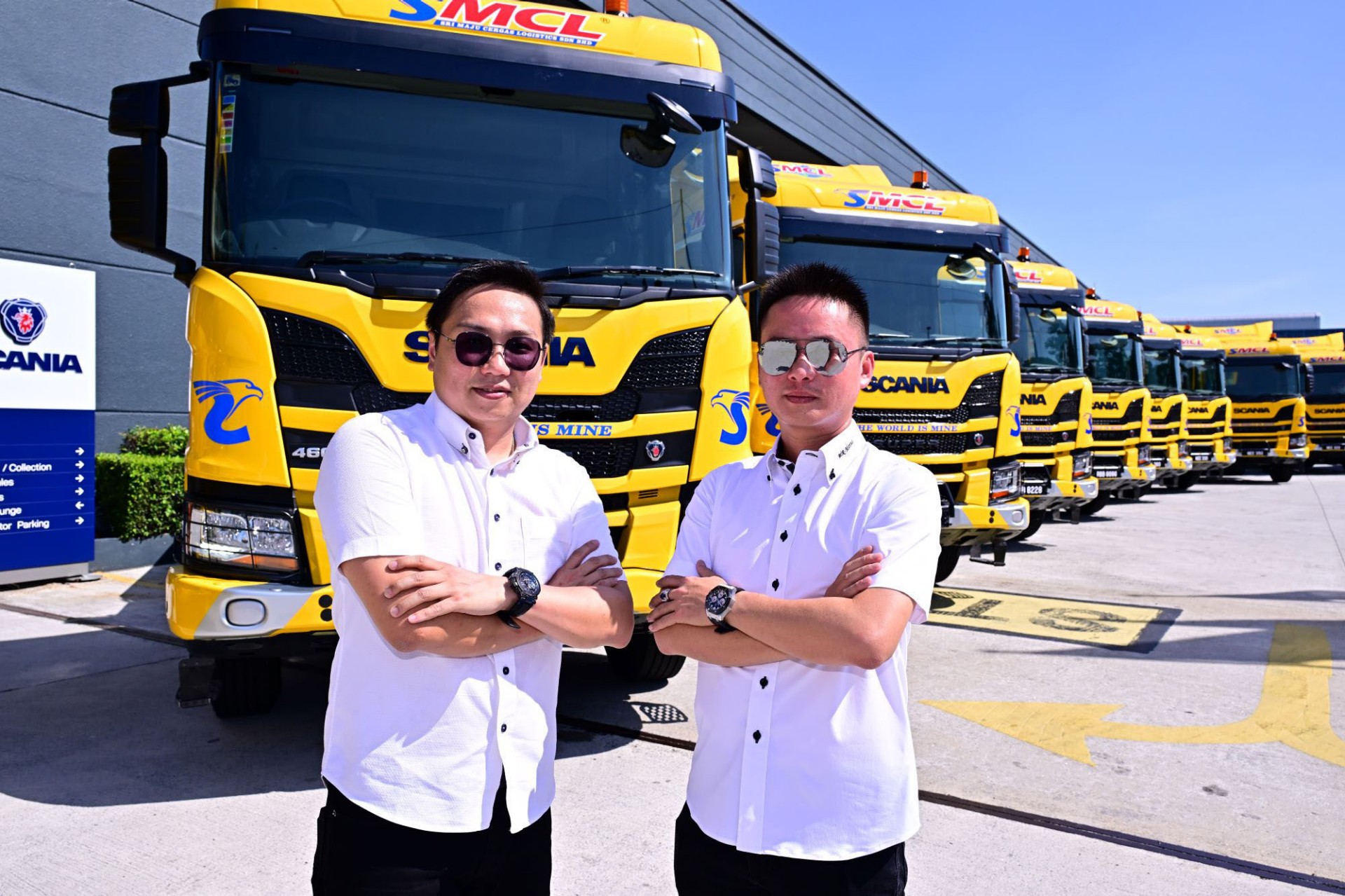 SRI MAJU CERGAS LOGISTICS TAKES DELIVERY OF 12 SCANIA SUPER XT TRUCKS ...