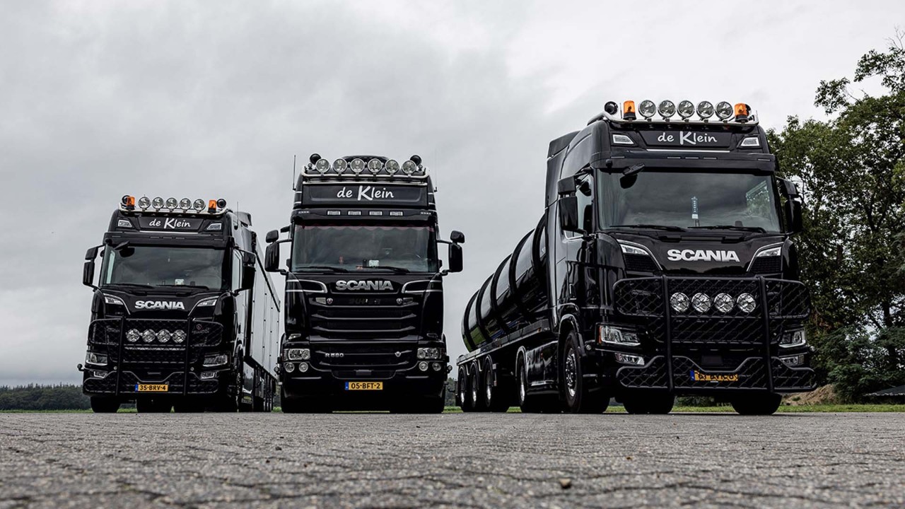 De Klein uit Langenboom breidt uit met sterke Scania 590R V8 | Scania ...