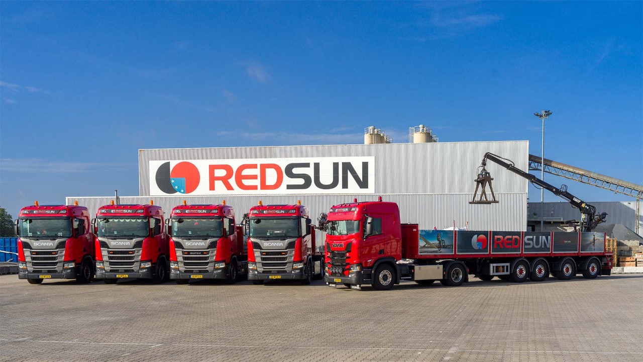 REDSUN vervangt wagenpark met tien maal Scania 420R Super | Scania Nederland