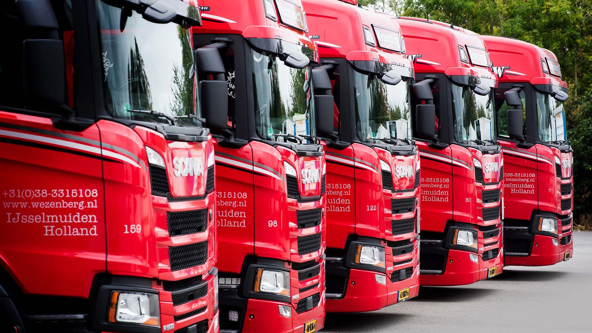 Wezenberg Transport bestelt 100 nieuwe Scania voertuigen | Scania Nederland