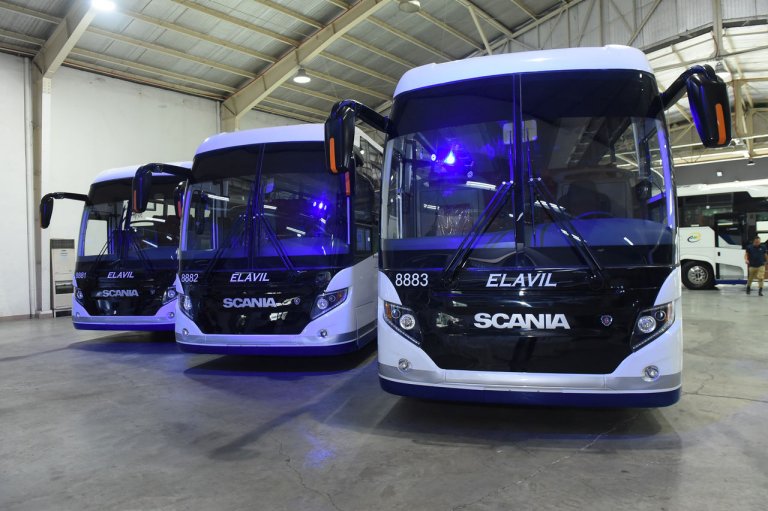 Elavil upgrades fleet with state-of-the-art Scania buses | Scania ...