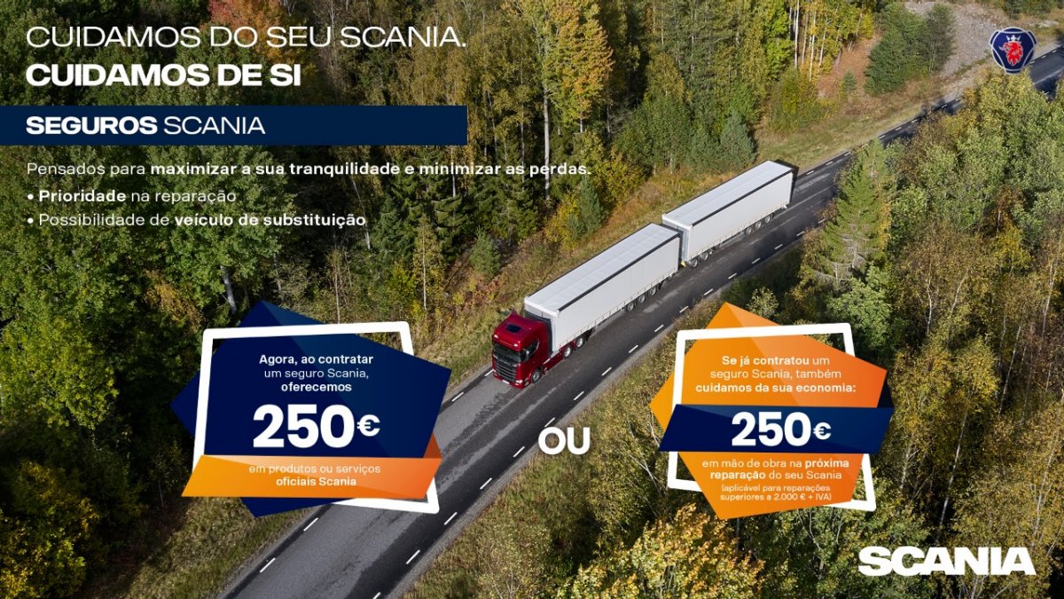 A Scania oferece mais serviços aos seus clientes: seguro como a melhor ...