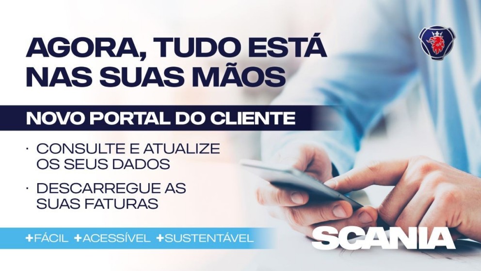 A Scania lança o Portal do Cliente | Scania Portugal