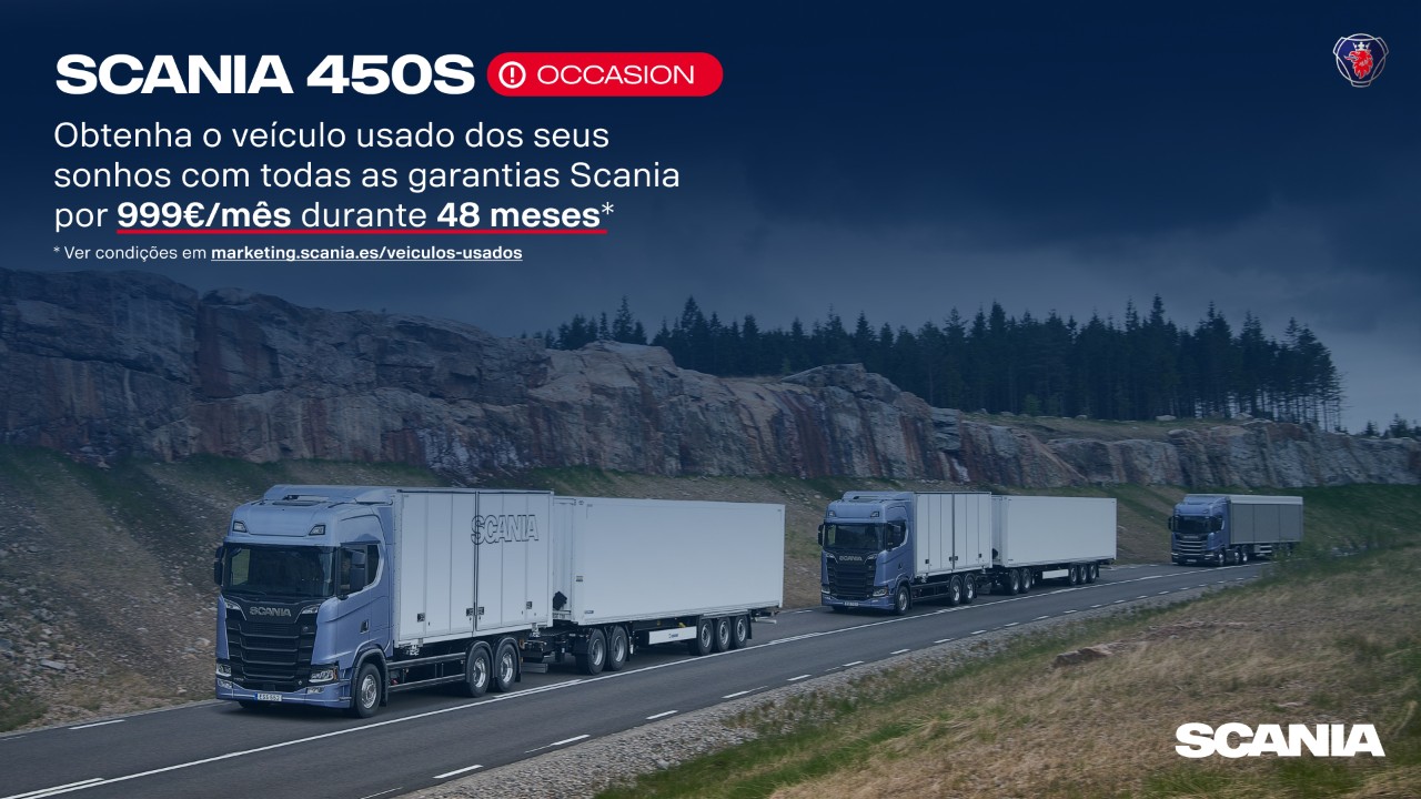 Scania 450S, protagonista da nova campanha de veículos usados | Scania ...