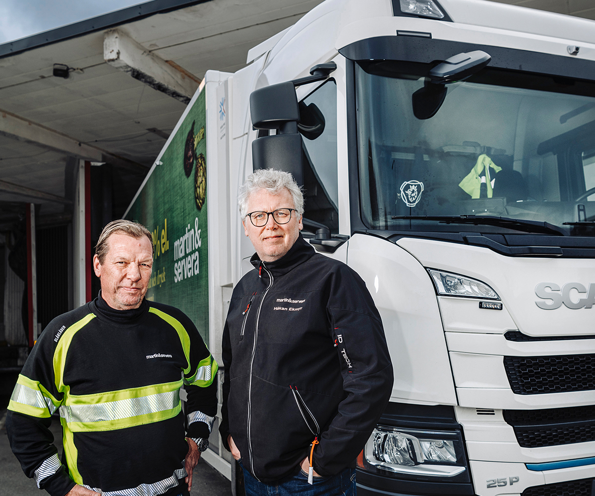 Martin & Servera ställer om | Scania Sverige