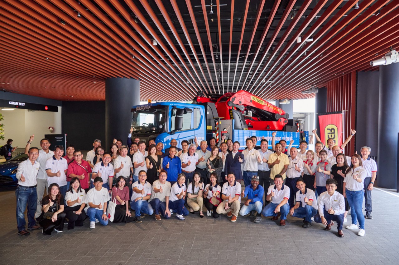 Ban Soon Huat Transport Trading Becomes the First in Singapore to Own a ...
