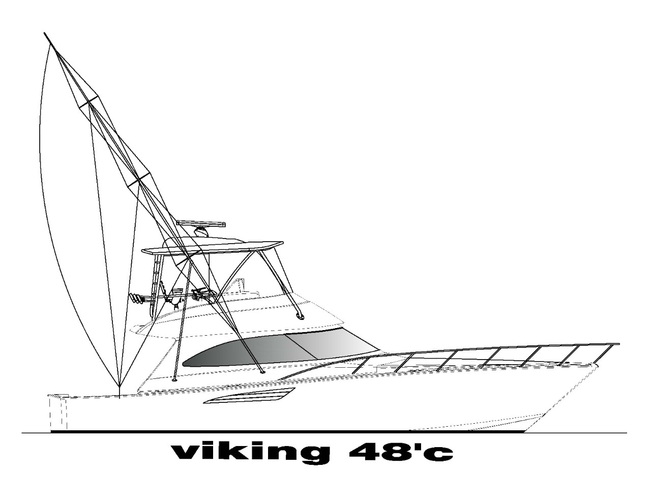 Scania-Powered Viking 48 Convertible is in Production | Scania North ...