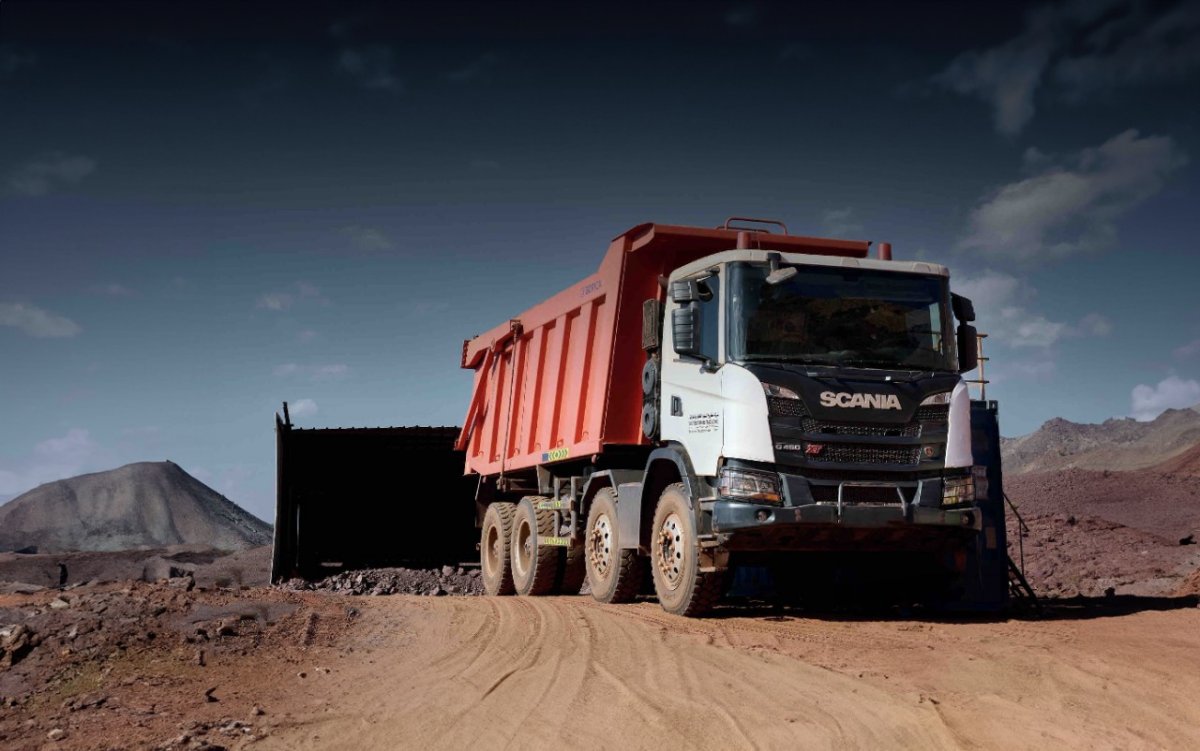 G460 B8x4HZ-HEAVY TIPPER CONSTRUCTION | Scania Venezuela