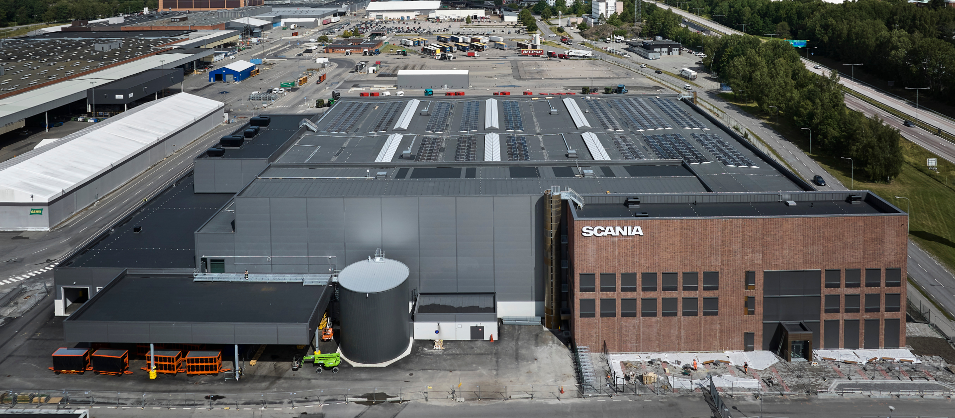 Scania battery assembly plant up and running | Scania Group